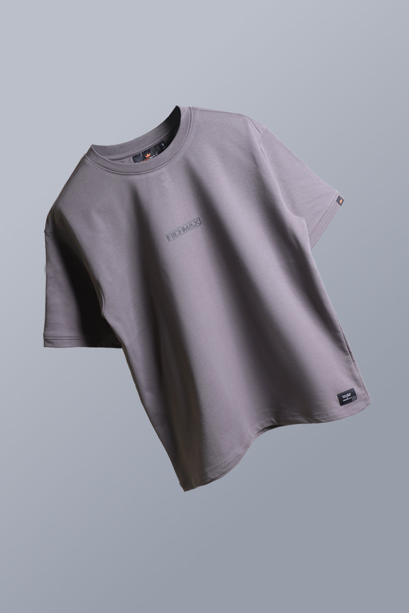 RICHMAX MINIMALIST OVERSIZED TEE DARK GREY (GREY) – Richmax Clothing